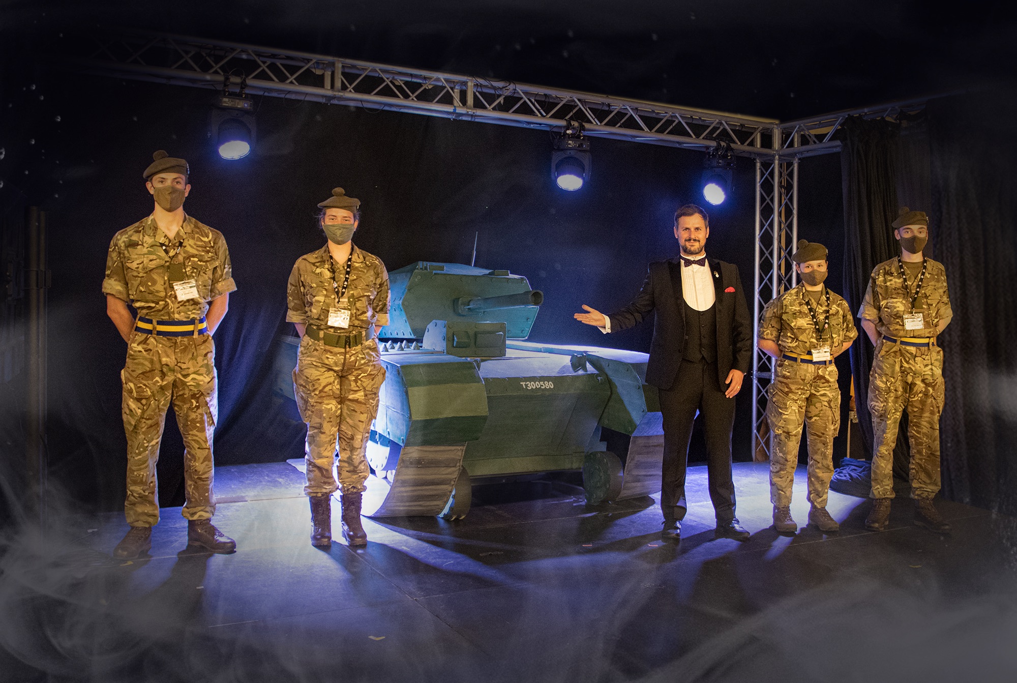 Spirit of War Magician Maskeleyne Brought to Life by Kevin Quantum at ...